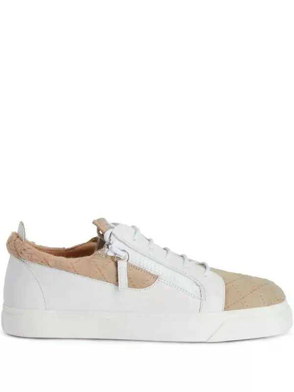 GIUSEPPE ZANOTTI Frankie Double-zip Low-top Sneakers