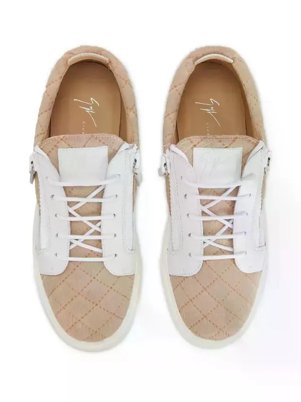GIUSEPPE ZANOTTI Frankie Double-zip Low-top Sneakers