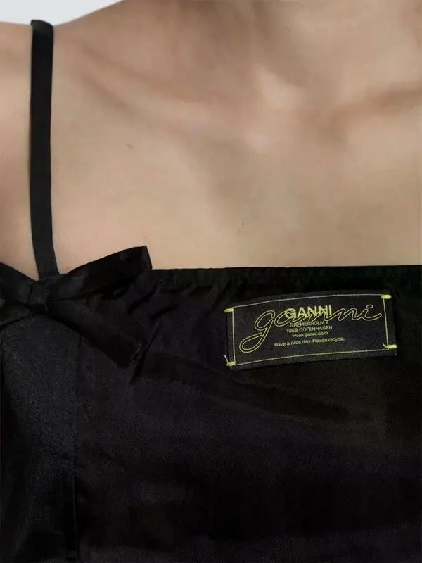 GANNI Strap Top