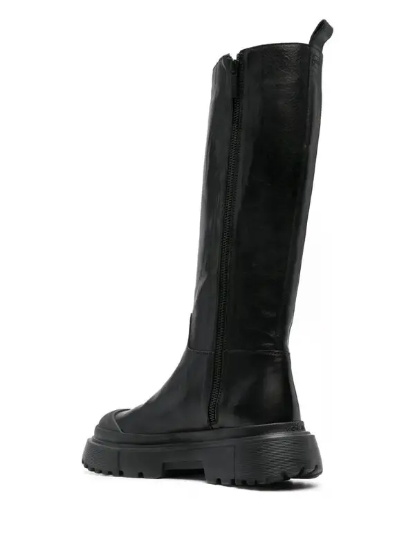 Hogan Knee-high Leather Boots