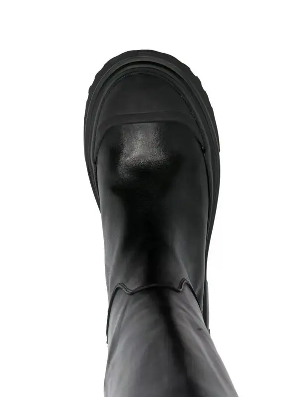 Hogan Knee-high Leather Boots