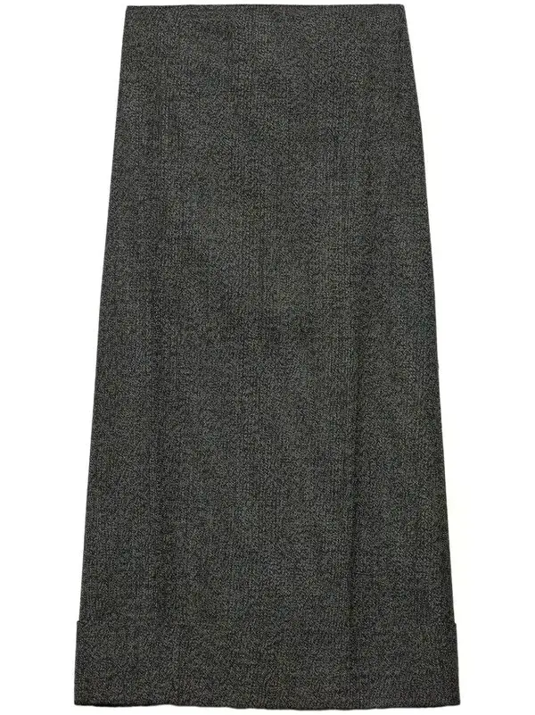 Prada A-line Maxi Skirt