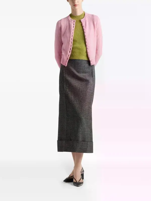 Prada A-line Maxi Skirt