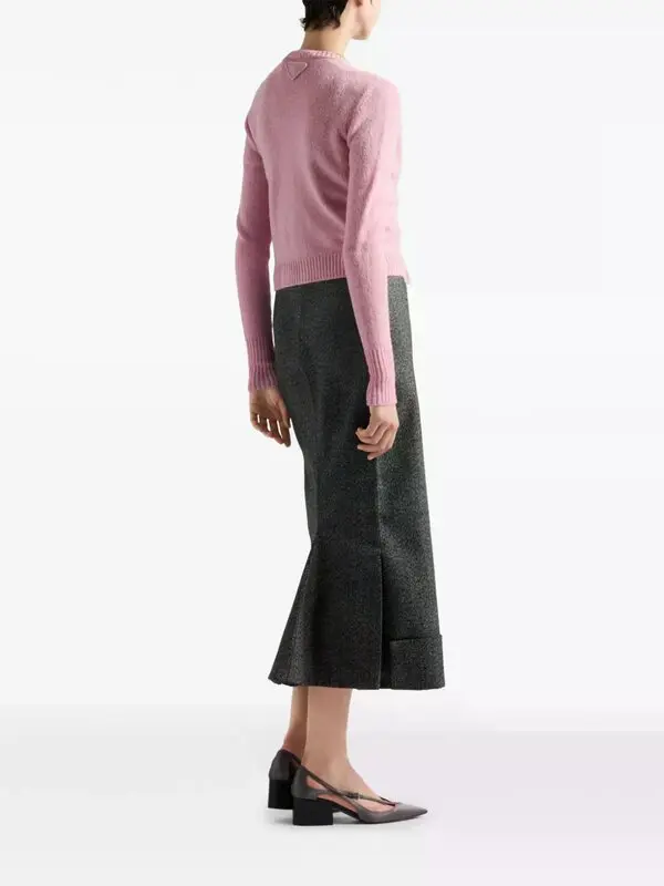 Prada A-line Maxi Skirt