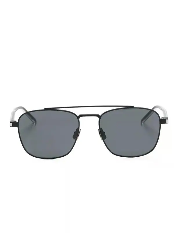 Saint Laurent Pilot-frame Sunglasses - Grey