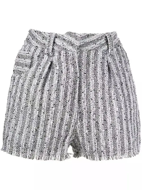 IRO PARIS Honza Striped Shorts