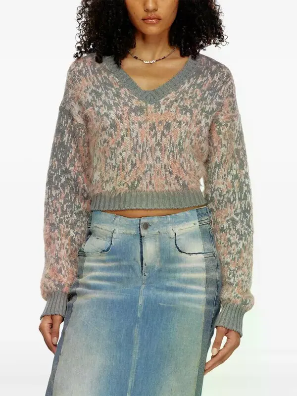 DIESEL® Knit V-neck Sweater