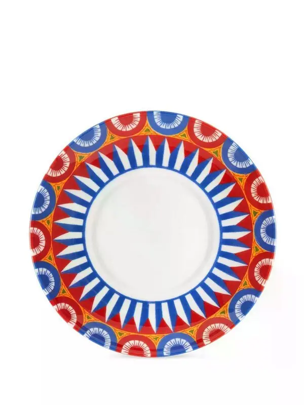 Dolce & Gabbana Geometric-pattern Porcelain Espresso-set