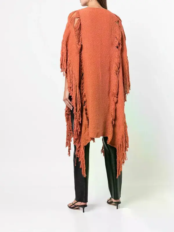 Voz Fringe-detail Long Top