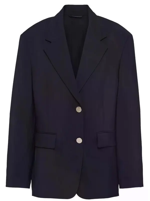 Prada Single-breasted Wool Blazer