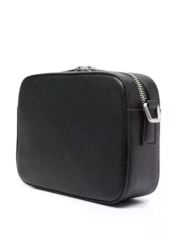Sandro Small Saffiano Leather Camera Bag