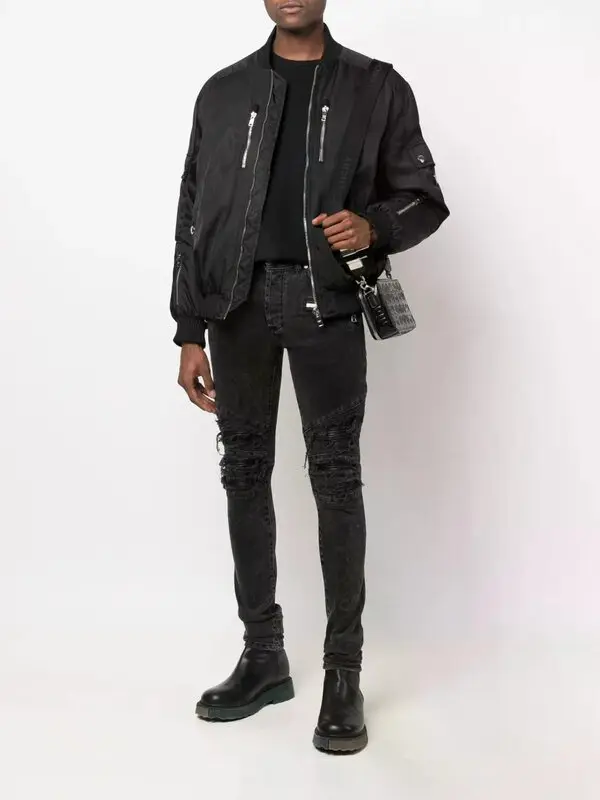 Balmain Raw-cut Super-skinny Jeans