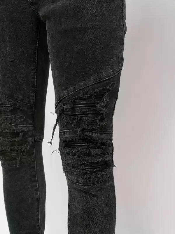 Balmain Raw-cut Super-skinny Jeans