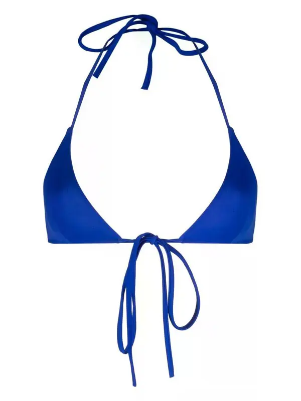 Dsquared2 Self-tie Bikini Top - Blue
