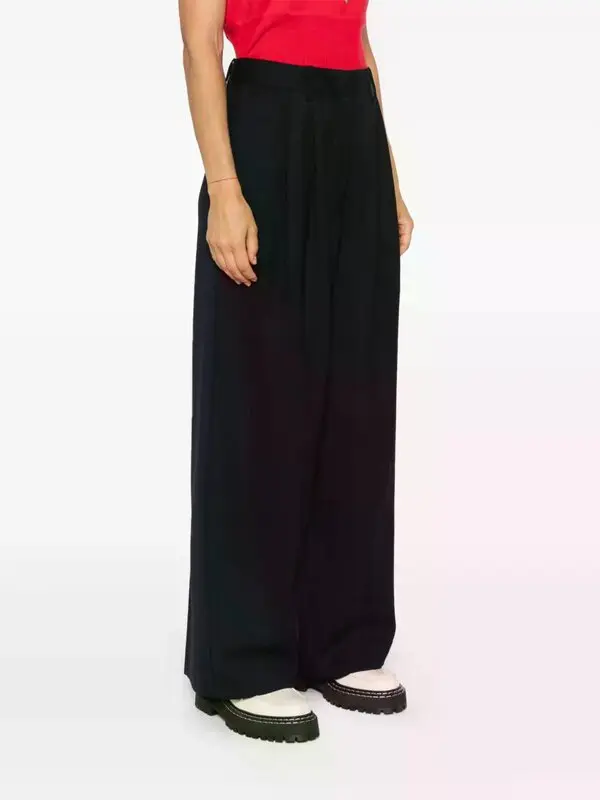 P.a.r.o.s.h Liliuxy Wide-leg Trousers - Blue