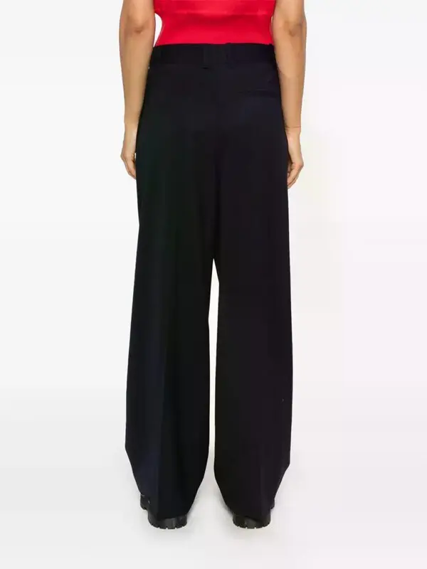 P.a.r.o.s.h Liliuxy Wide-leg Trousers - Blue