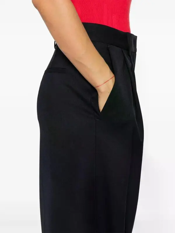 P.a.r.o.s.h Liliuxy Wide-leg Trousers - Blue