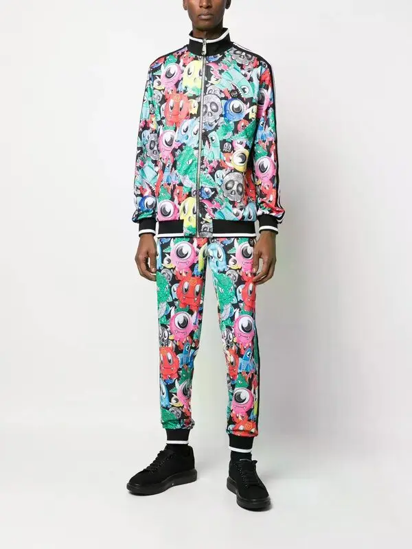 Philipp Plein Cartoon-print Tracksuit