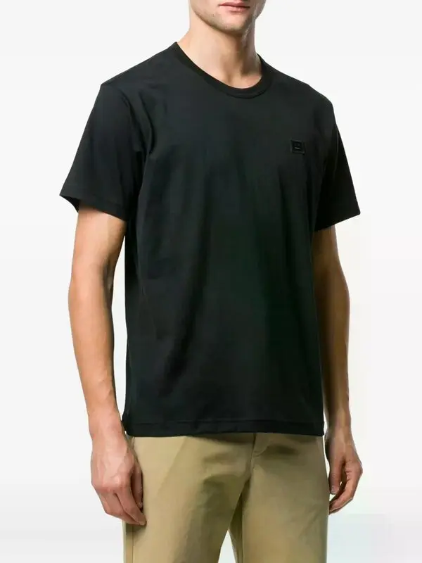 Acne Studios Face-patch Crew Neck T-shirt