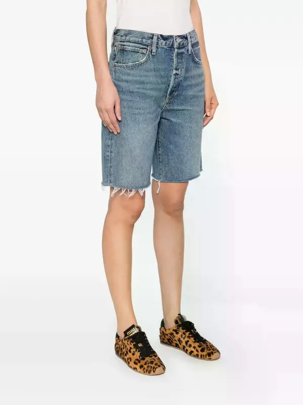 AGOLDE 90's Denim Shorts - Blue