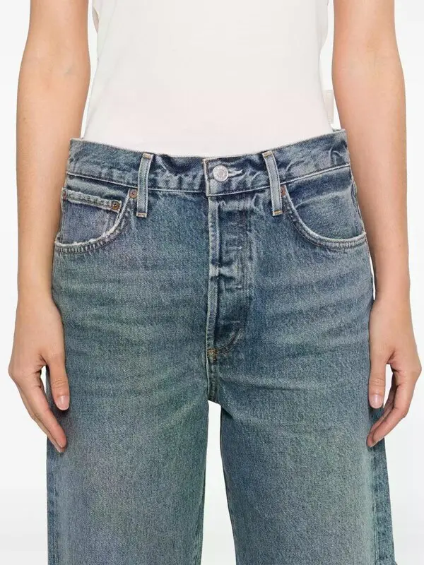 AGOLDE 90's Denim Shorts - Blue