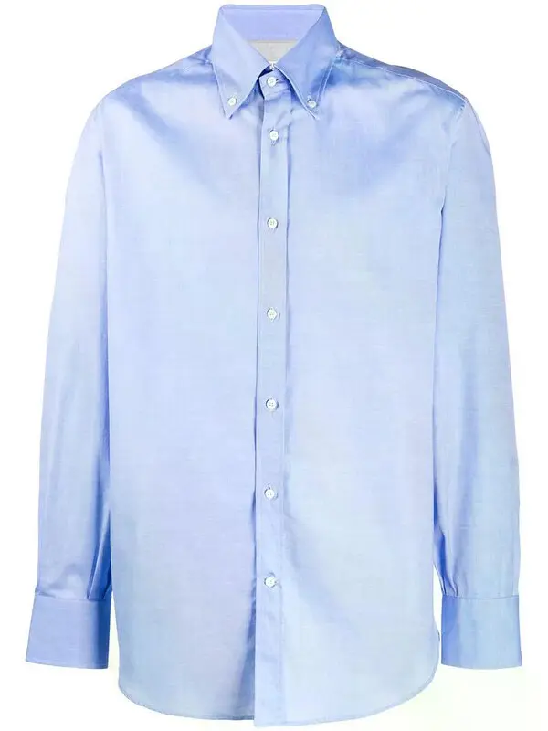 Brunello Cucinelli Plain Button Shirt