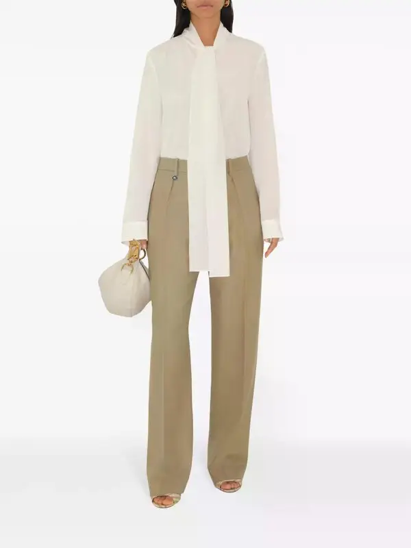 Burberry Wool Tailored Trousers