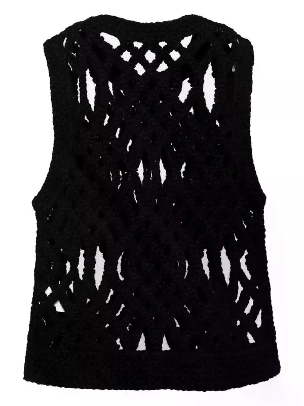 TAAKK Open-knitted Vest