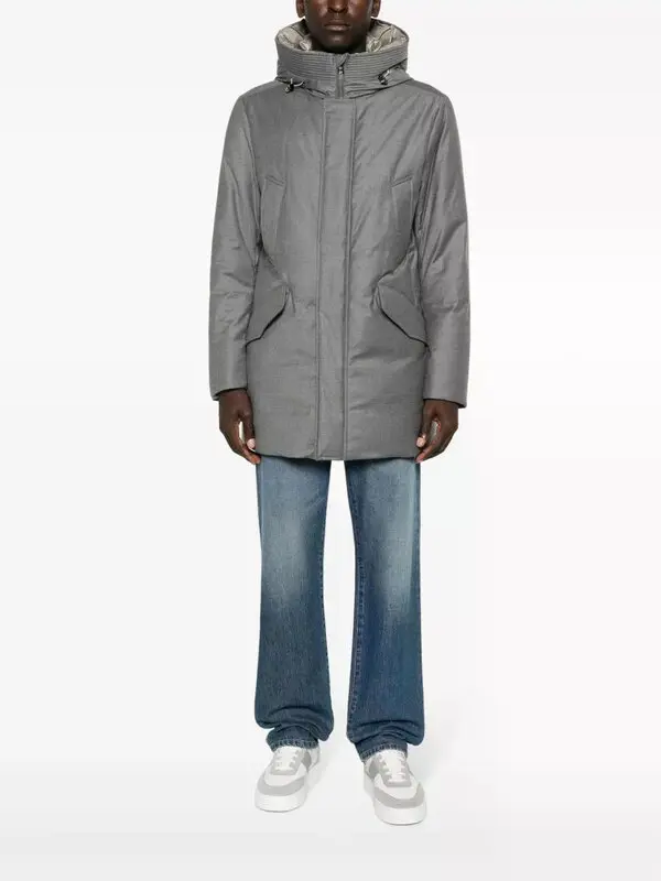 Woolrich Hooded High-neck Parka