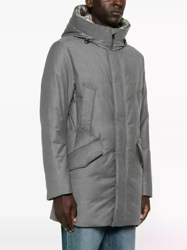 Woolrich Hooded High-neck Parka