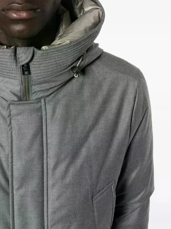 Woolrich Hooded High-neck Parka