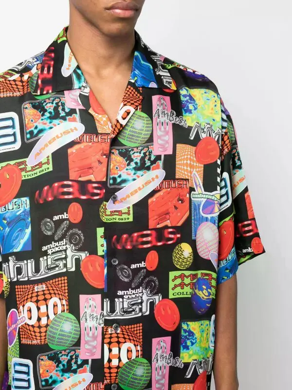 AMBUSH Graphic-print Short-sleeve Shirt