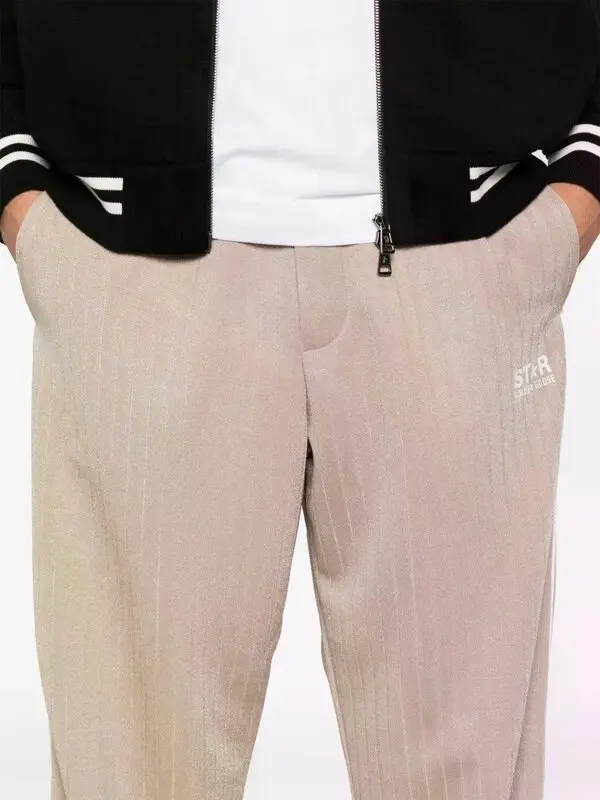 GOLDEN GOOSE Logo-print Track Pants
