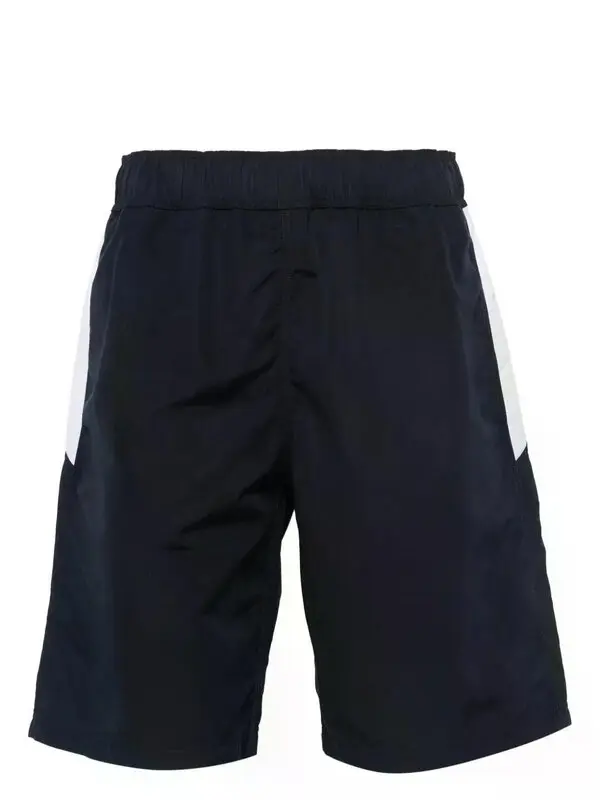Palm Angels Logo-print Swim Shorts - Blue