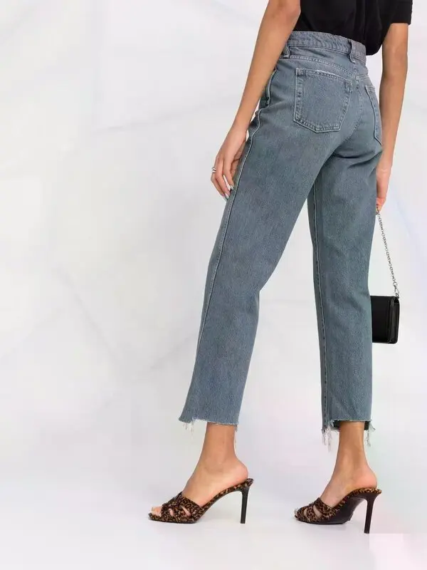 3x1 Raw-hem Straight-leg Jeans