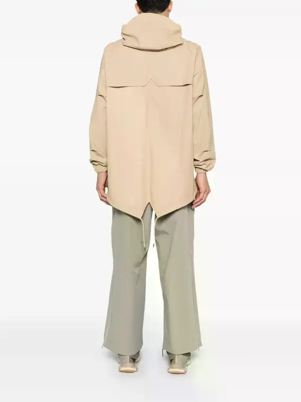 Rains Fishtail Jacket - Brown