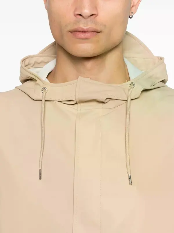 Rains Fishtail Jacket - Brown
