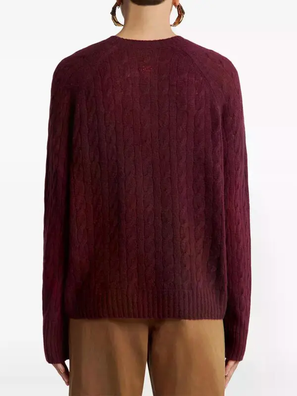 Etro Cable-knit Cashmere Jumper