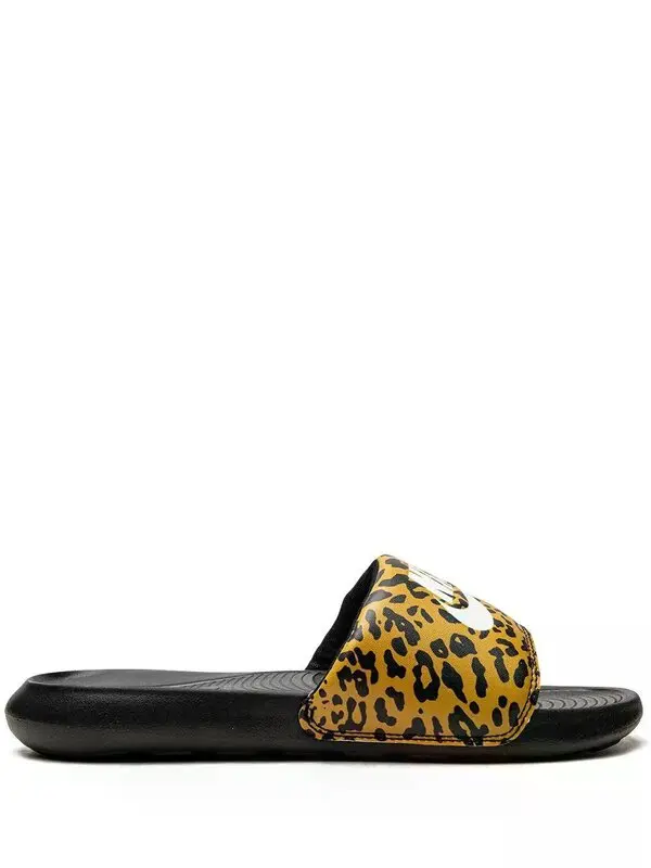 Nike Victori One Cheetah Print Slides