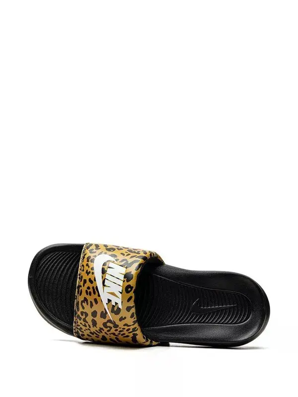 Nike Victori One Cheetah Print Slides