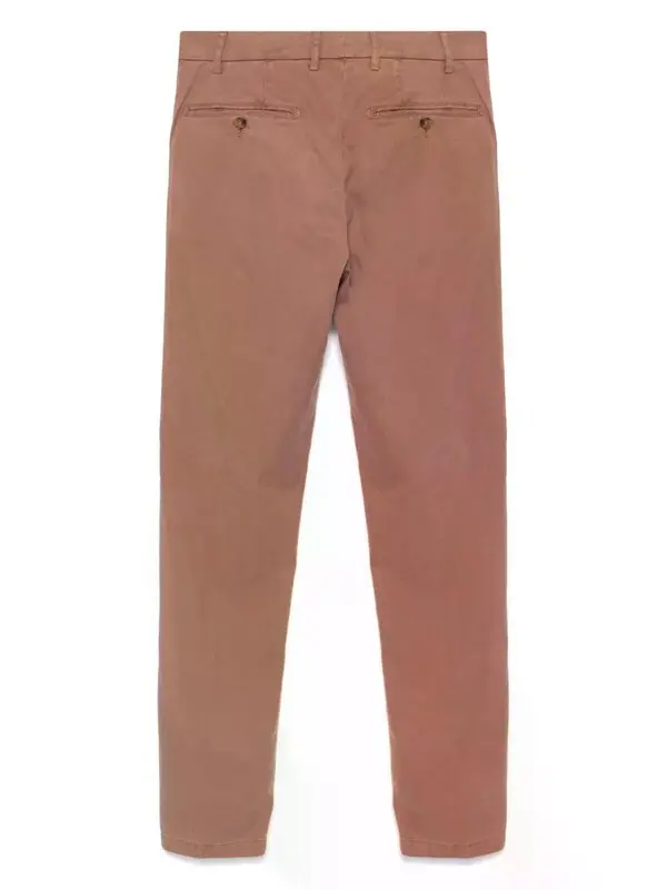 Canali Twill Chinos - Pink