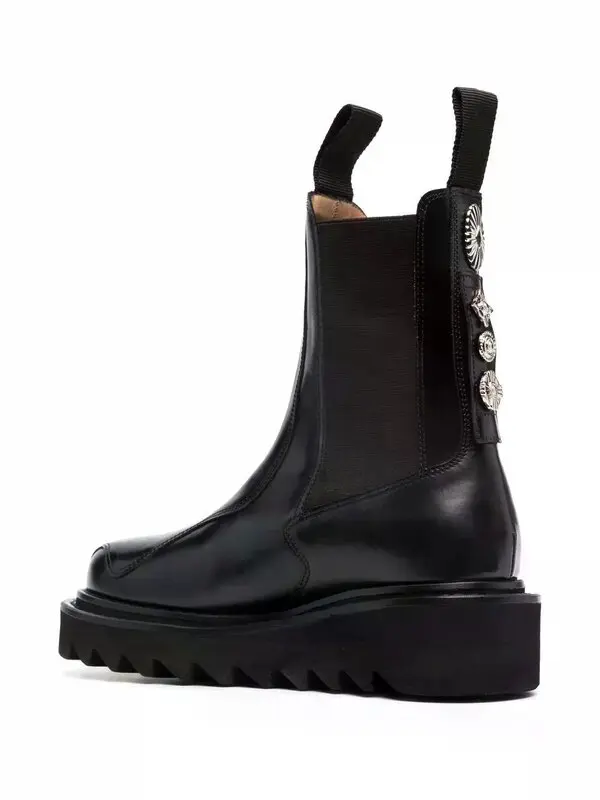 Toga Ridged Sole Chelsea Boots