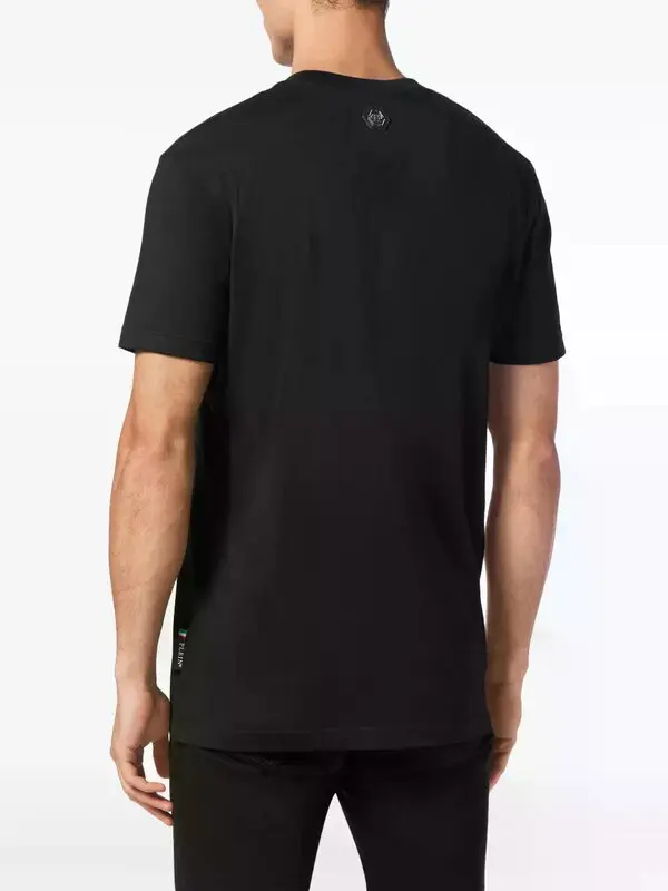 Philipp Plein Ss Skull-print T-shirt - Black