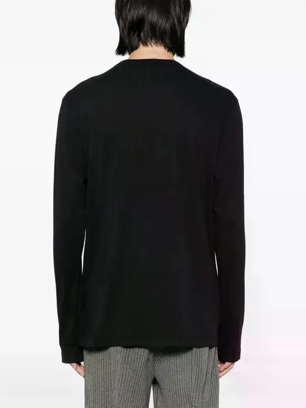 JAMES PERSE Lotus T-shirt - Black