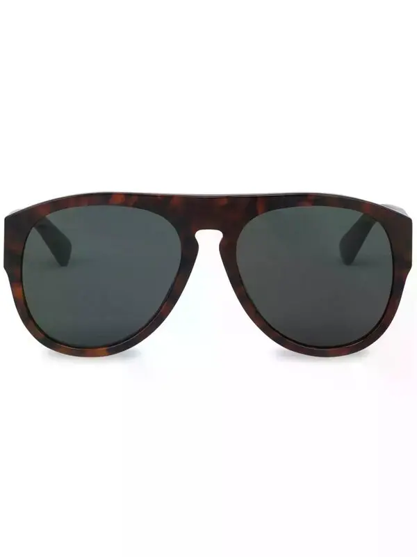 Moschino Pilot-frame Sunglasses - Brown
