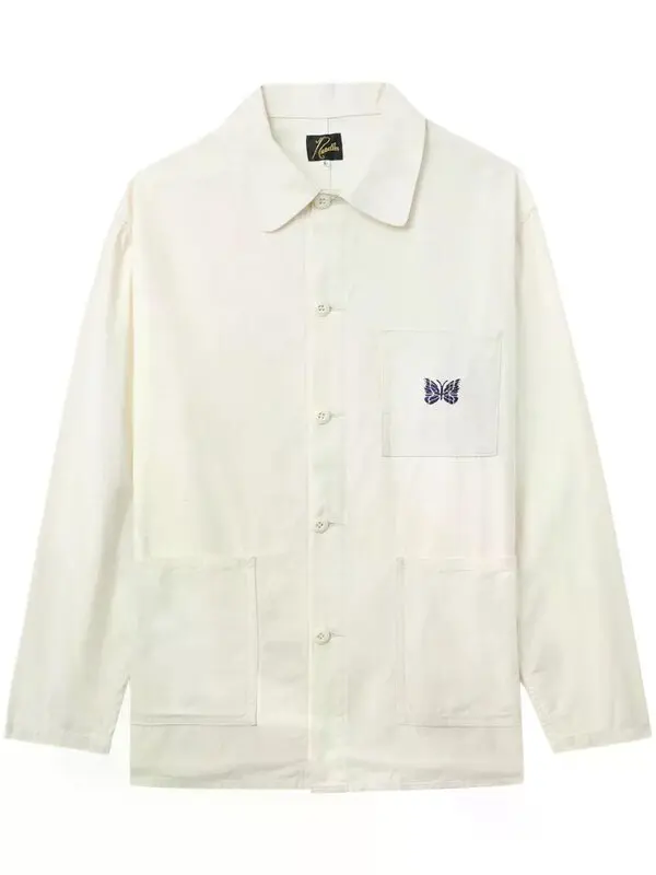 Needles Logo-embroidered Shirt Jacket