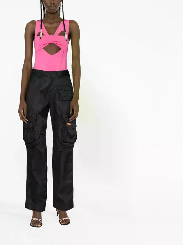 AMBUSH Cut-out Sleeveless Tank Top - Pink