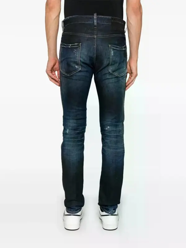 Dsquared2 Distressed Skinny-cut Jeans