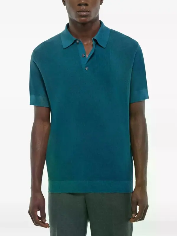 FURSAC Moss Stitch Polo Shirt