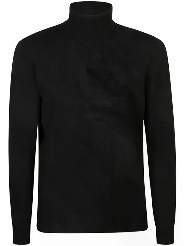 DRUMOHR Roll-neck Merino Wool Sweater